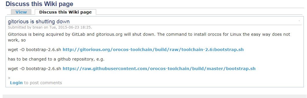 orocos简介 toolchain安装